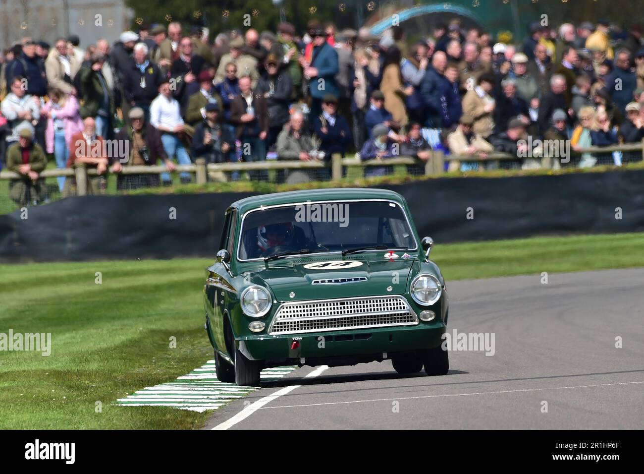 David Dickenson, Andrew Jordan, Ford Lotus Cortina Mk1, Jim Clark ...