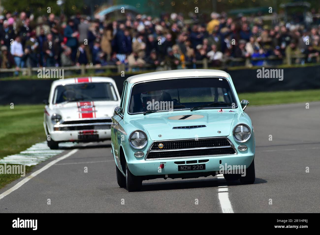 Paddy Shovlin, Tom Kristensen, Ford Lotus Cortina Mk1, Nick Jarvis ...