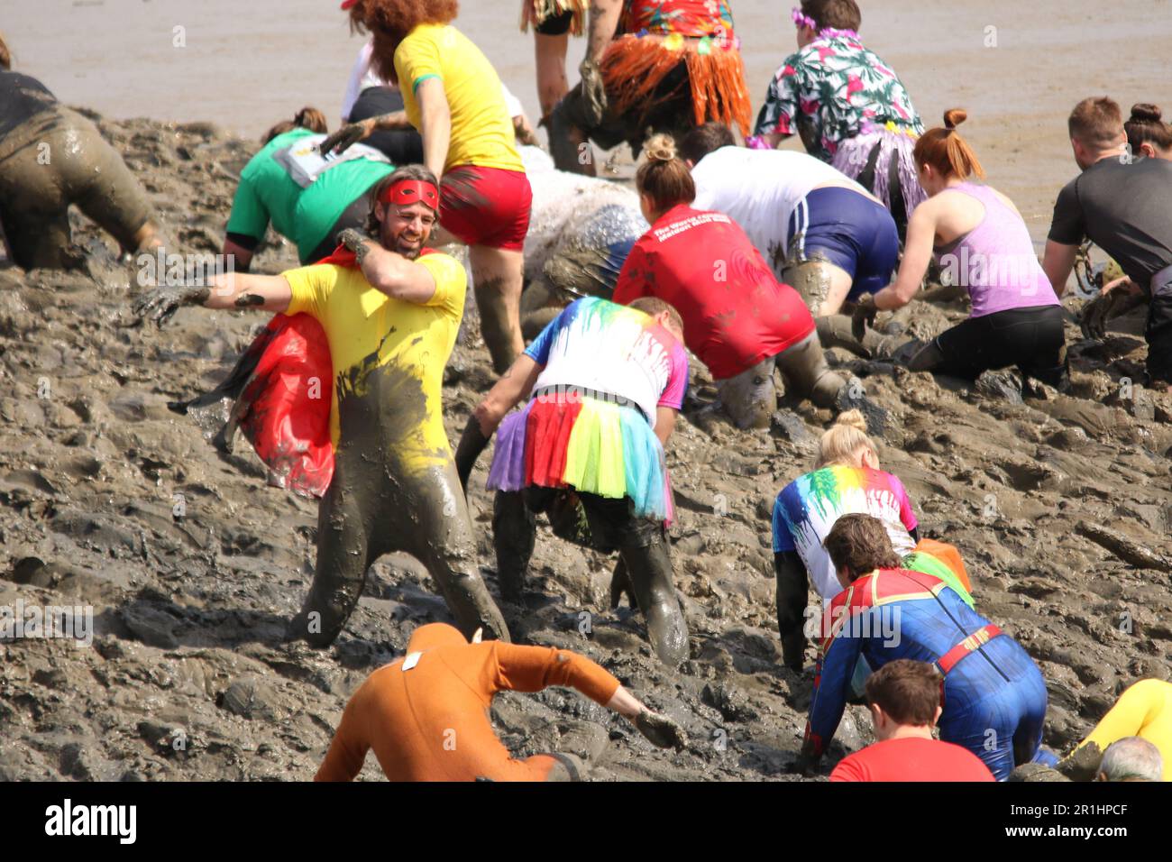Maldon, Essex, UK . 14th May, 2023. Maldon Mud Race, Maldon, Essex UK ...