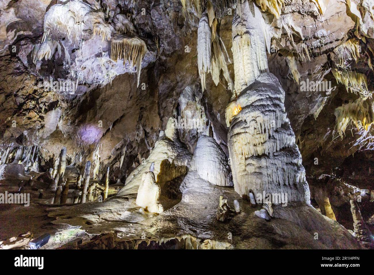 Punkevni jeskyne cave, Czech Republic Stock Photo - Alamy