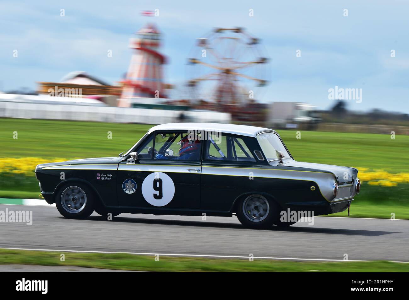 Tiff Needell, Jeremy Bailey, Ford Lotus Cortina Mk1, Jim Clark Trophy ...