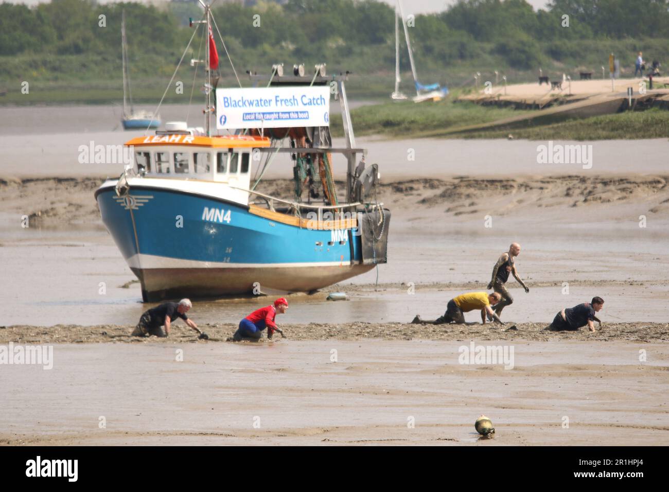 Maldon, Essex, UK . 14th May, 2023. Maldon Mud Race, Maldon, Essex UK ...