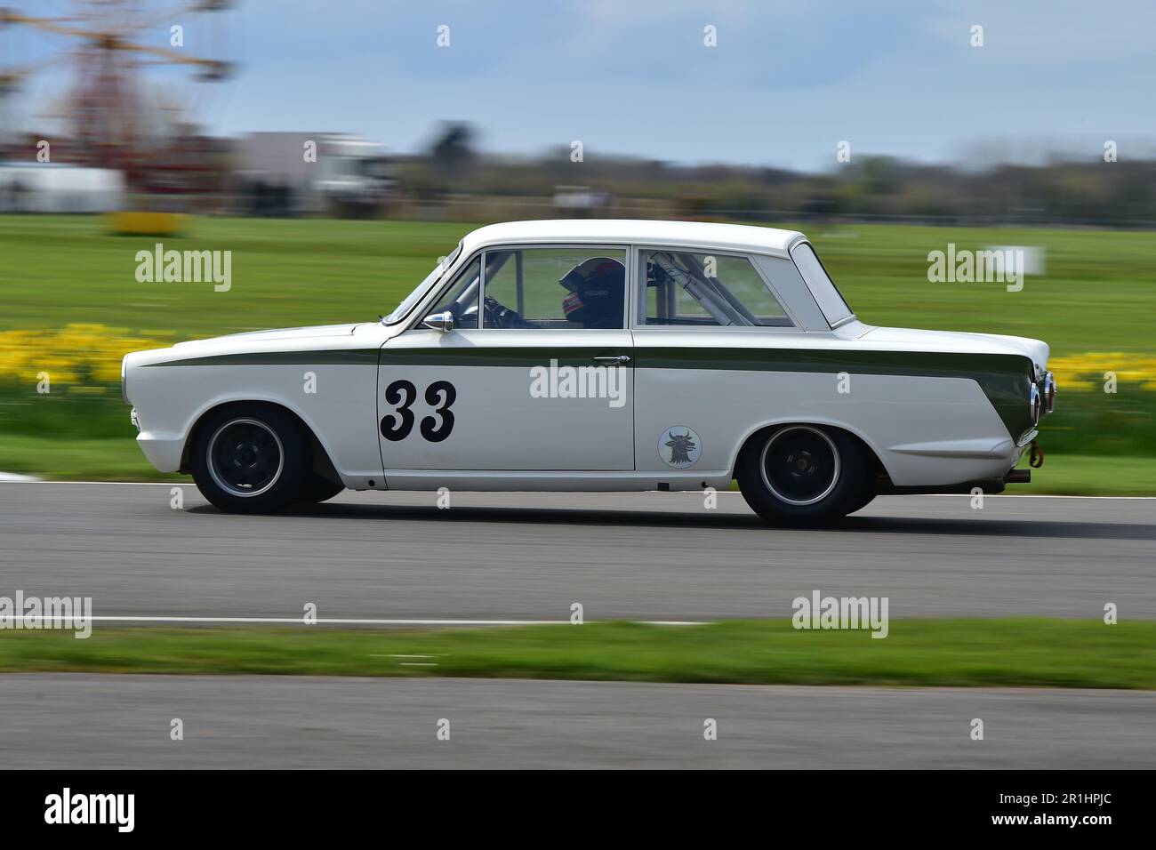 Alex Brundle, Julian Thomas, Ford Lotus Cortina Mk1, Jim Clark Trophy ...