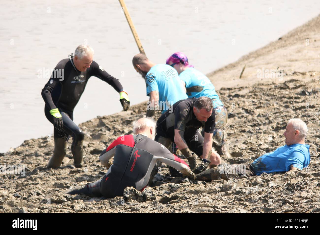 Maldon, Essex, UK . 14th May, 2023. Maldon Mud Race, Maldon, Essex UK ...