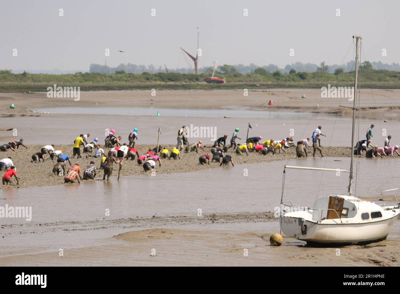 Maldon, Essex, UK . 14th May, 2023. Maldon Mud Race, Maldon, Essex UK ...