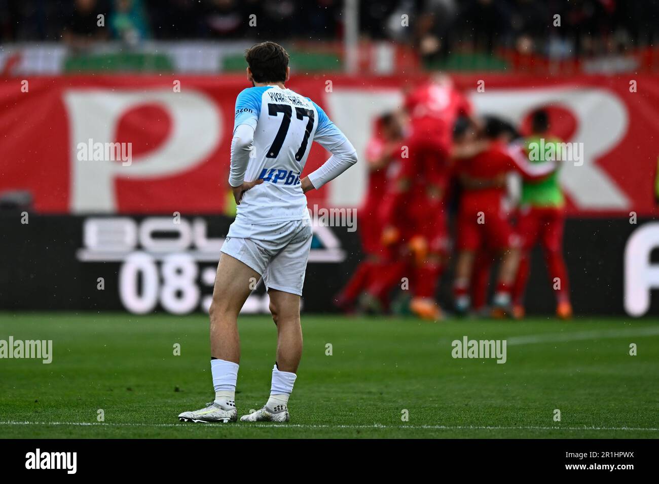 Monza Italy 14 May 2023 Khvicha Kvaratskhelia Of Ssc Napoli Looks