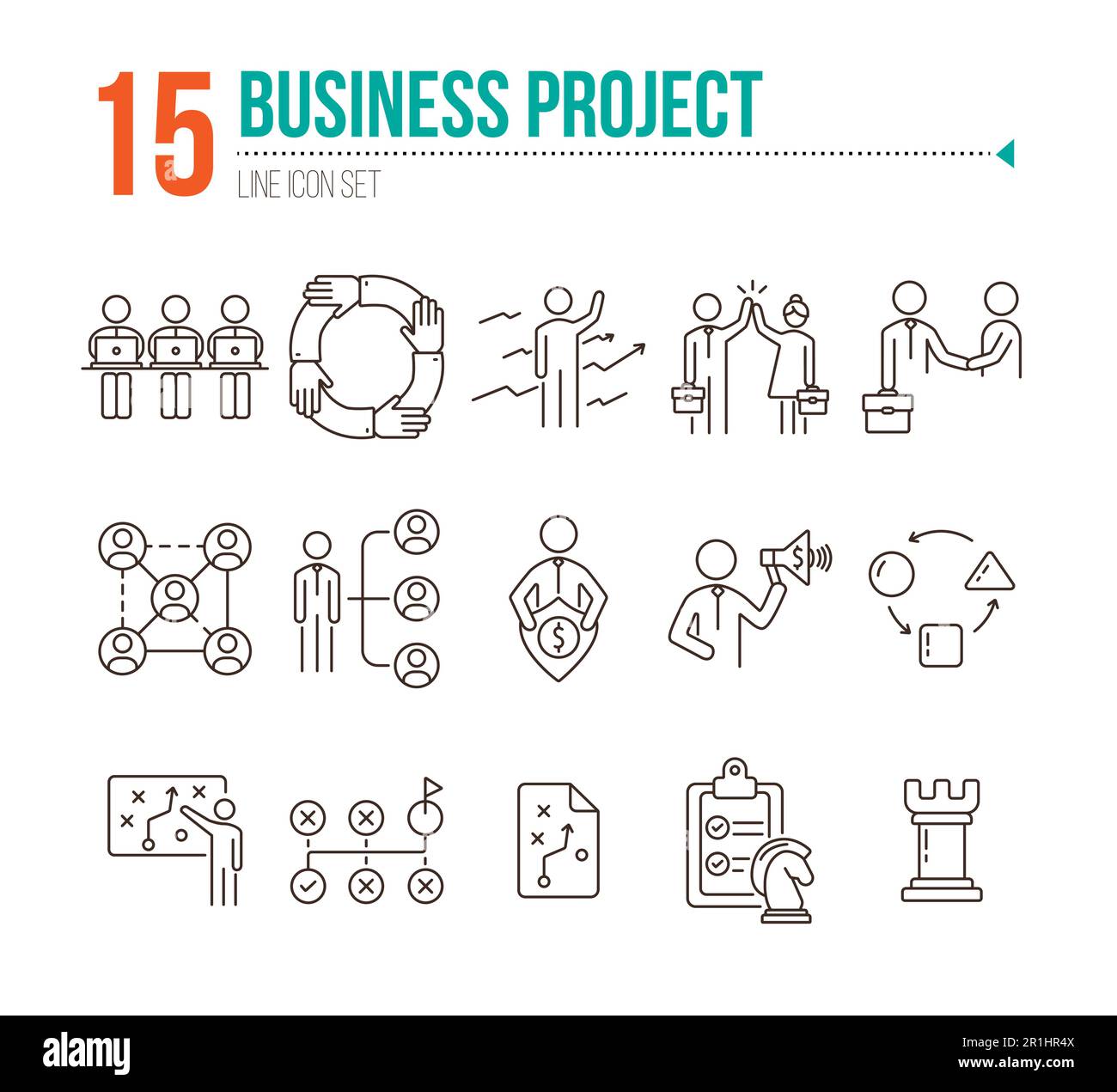 Strategic business partner Stock Vector Images - Alamy