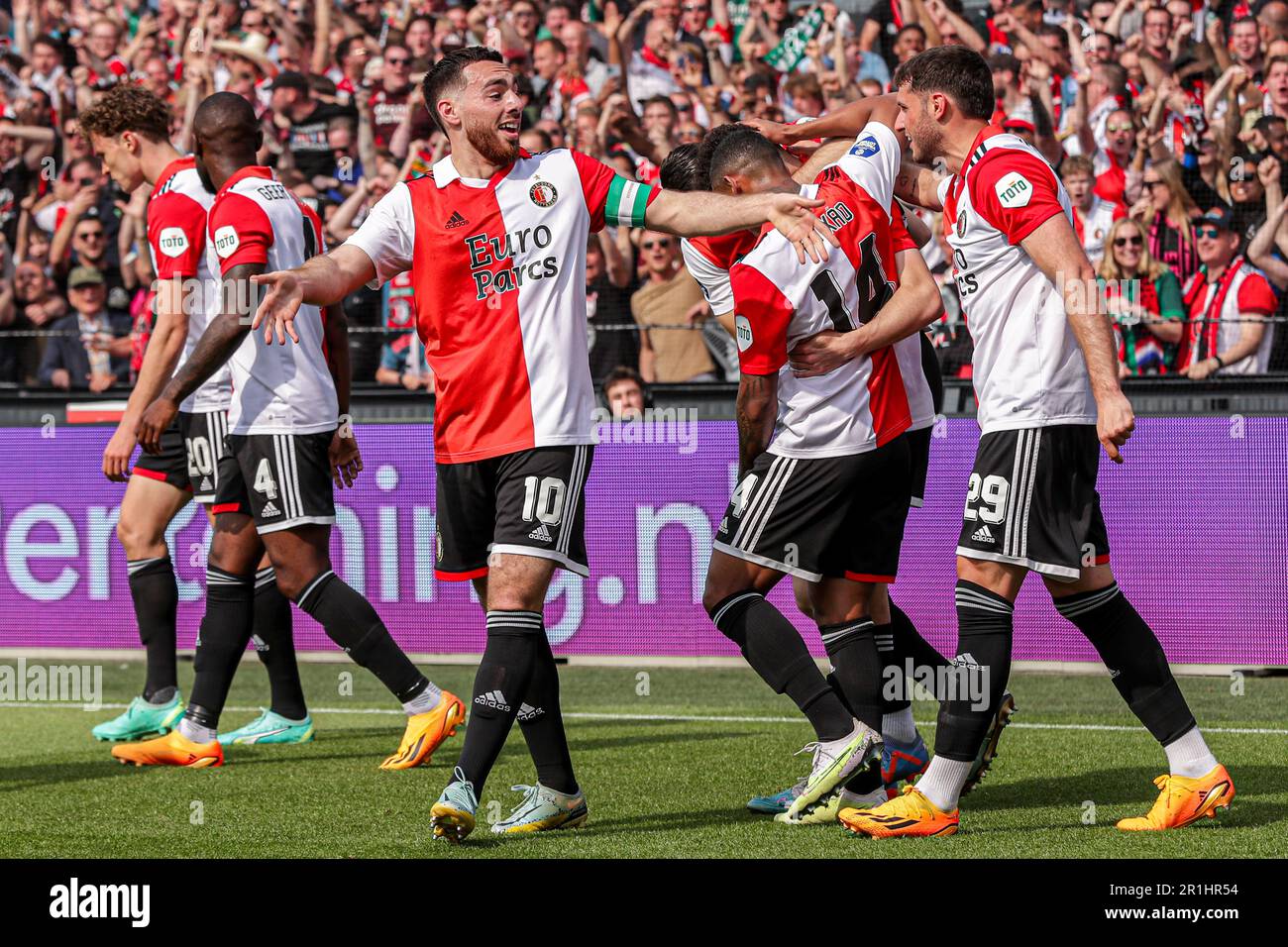 Rotterdam, Netherlands. 14th May, 2023. ROTTERDAM, NETHERLANDS - MAY 14: Sebastian Szymanski of ...