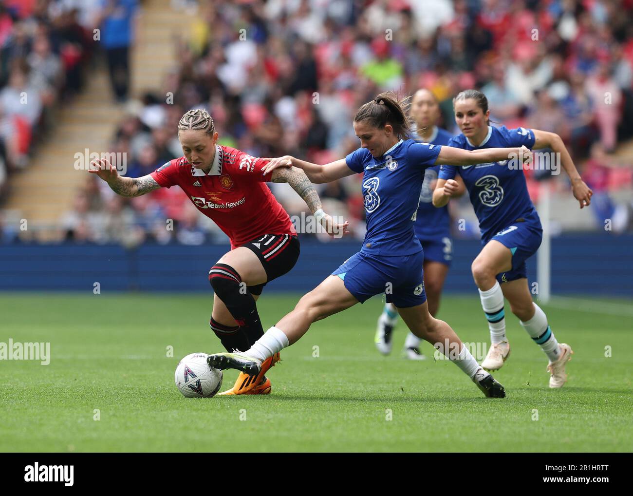 Wembley Stadium, London, UK. 14th May, 2023. Womens FA Cup Final ...