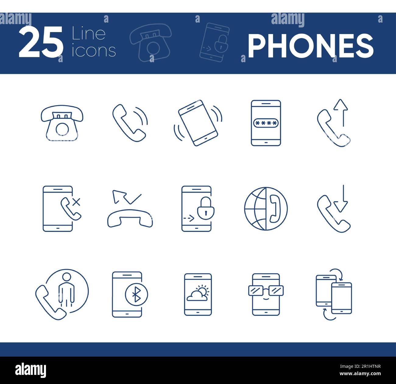 Mobile phone nobody ringing hi-res stock photography and images - Alamy