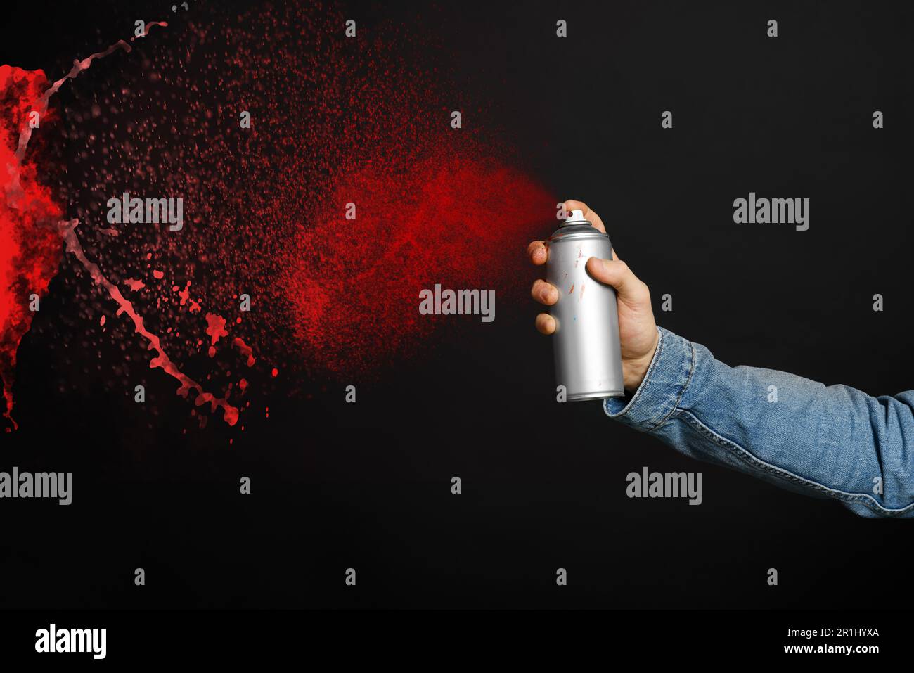 Graffiti art spray splatters hi-res stock photography and images - Alamy
