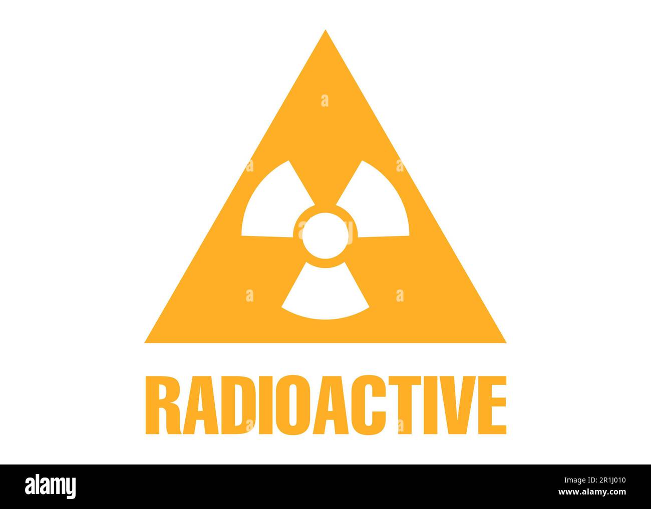 Radioactive caution icon Cut Out Stock Images & Pictures - Alamy