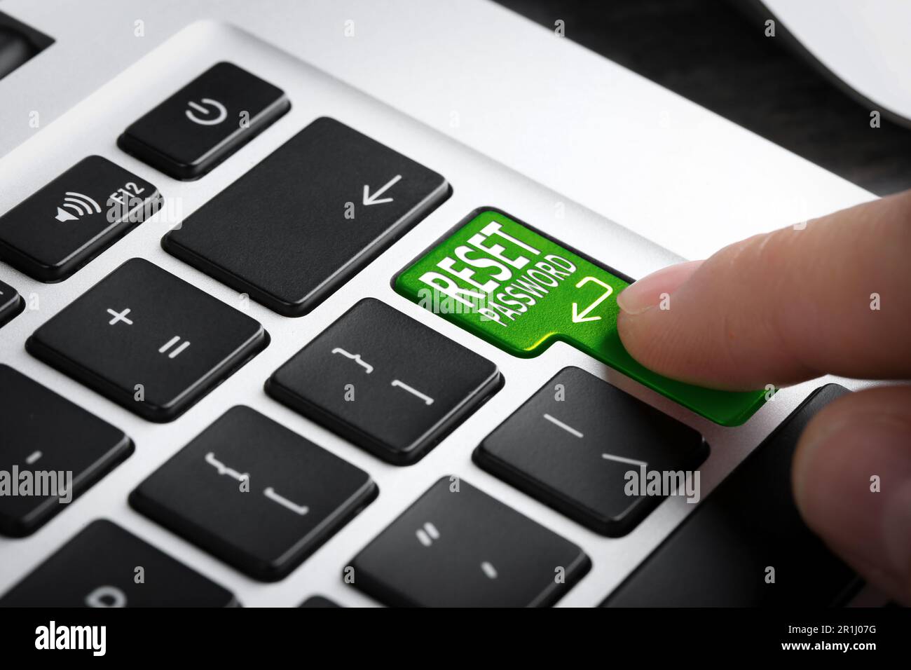 Secure text on female software hi-res stock photography and images - Alamy