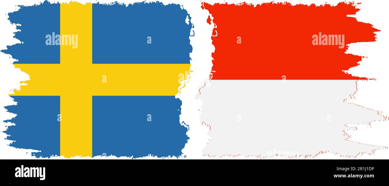 Sweden indonesia flag hi-res stock photography and images - Alamy