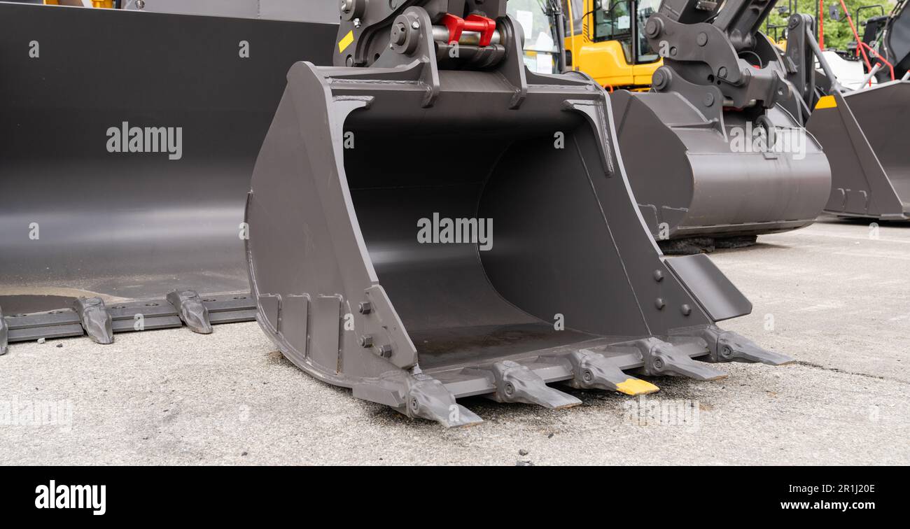 Hydraulic mining excavator hi-res stock photography and images - Alamy