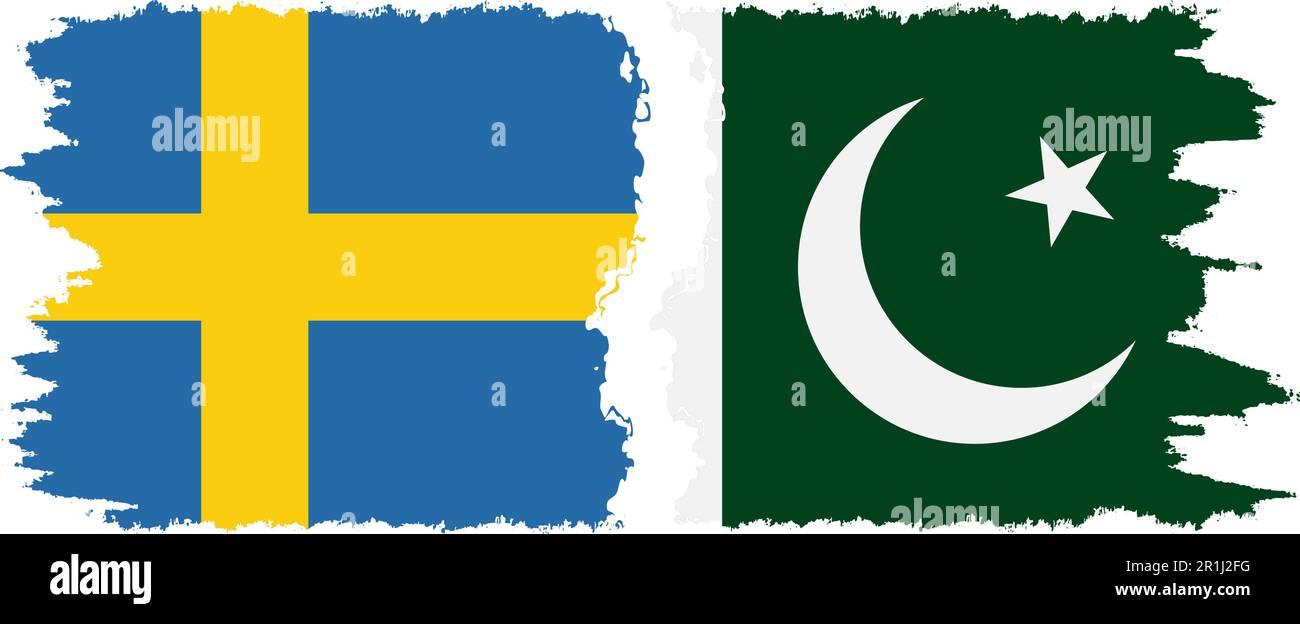 Pakistan sweden flag hi-res stock photography and images - Alamy