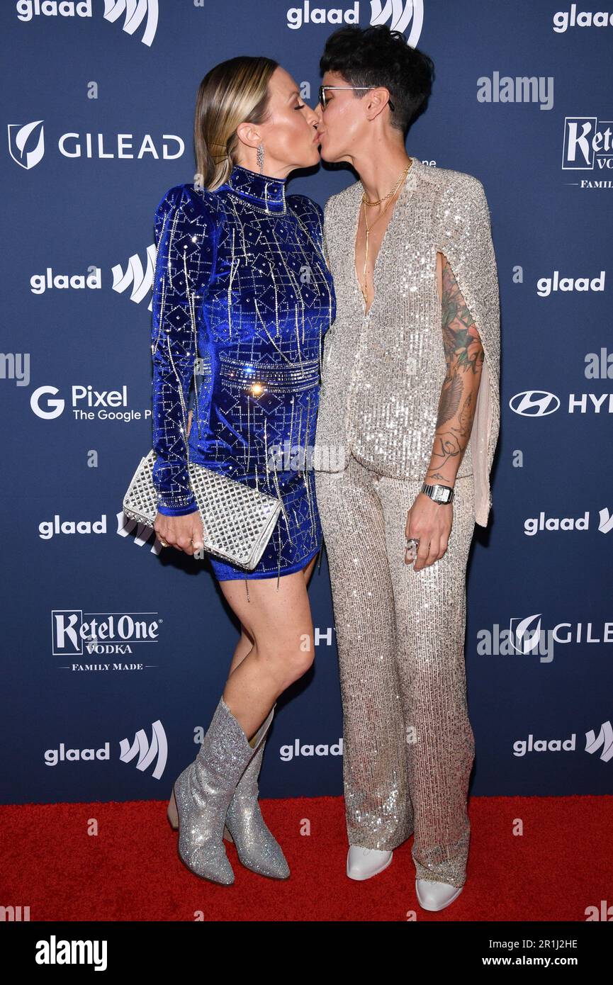 New York, USA. 13th May, 2023. (L-R) Braunwyn Windham-Burke and ...