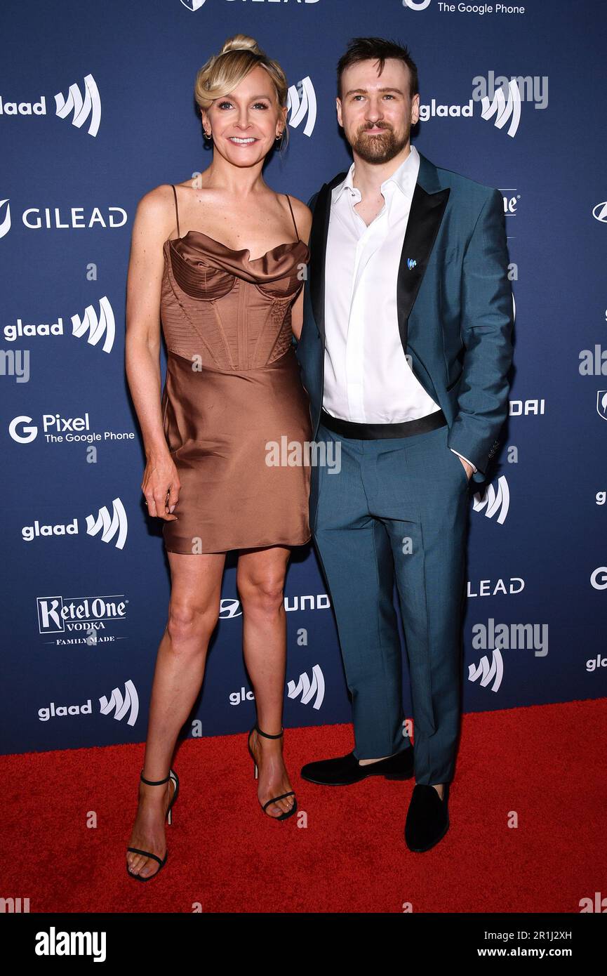 New York, USA. 13th May, 2023. (L-R) Joslyn De Freece and Linus ...