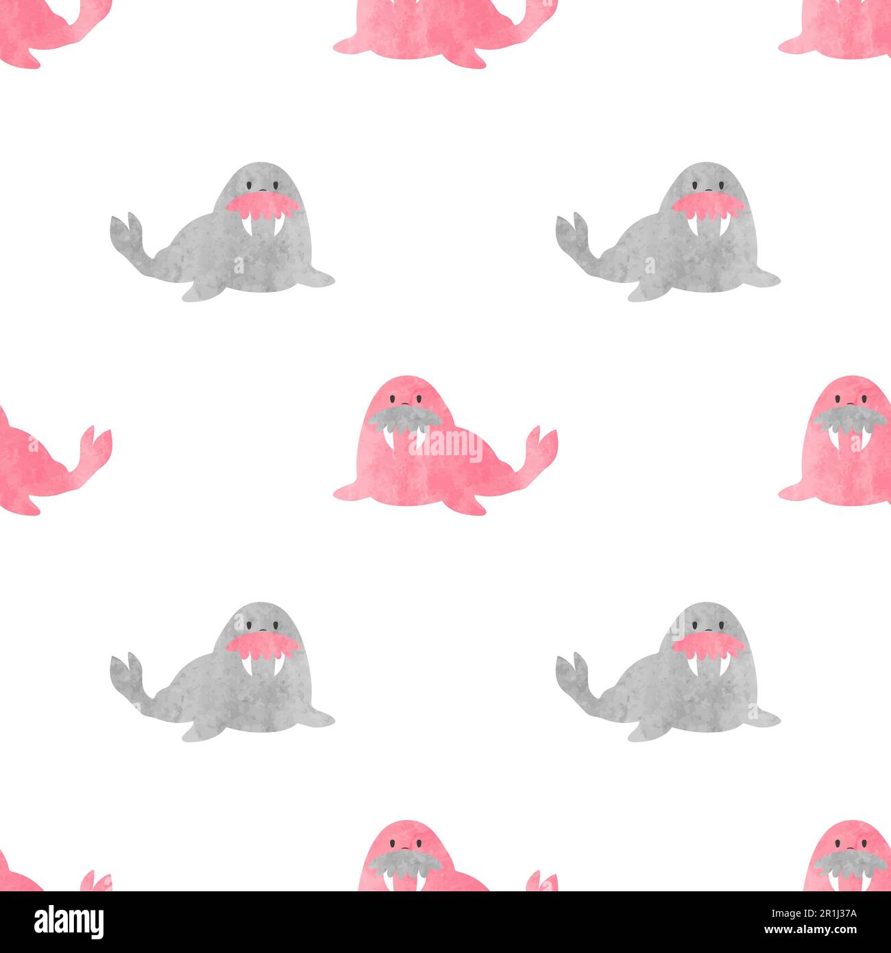 Cute Walrus Wallpaper
