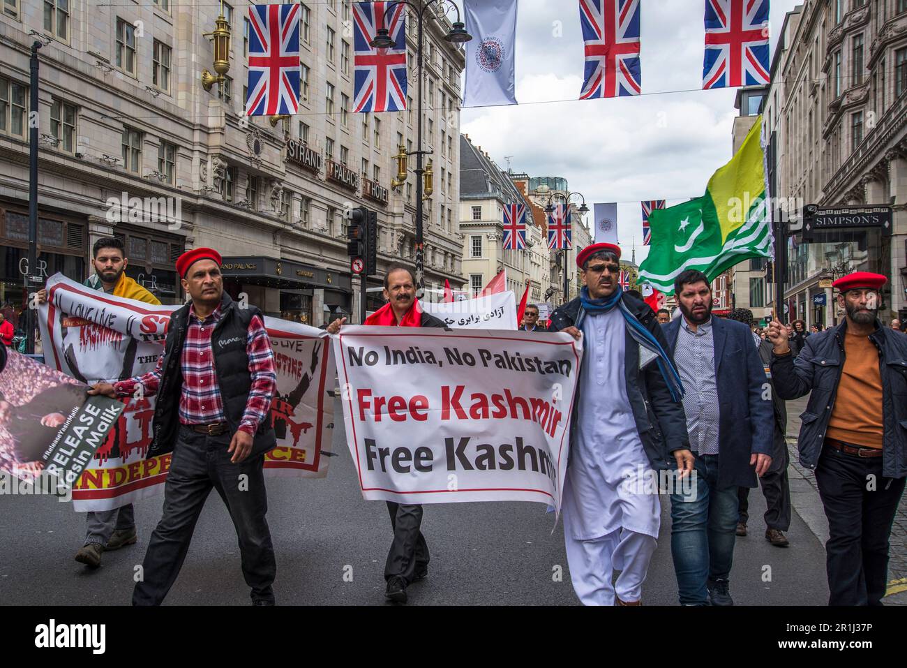 Free Kashmir protestors, May Day International Workers' Day rally ...
