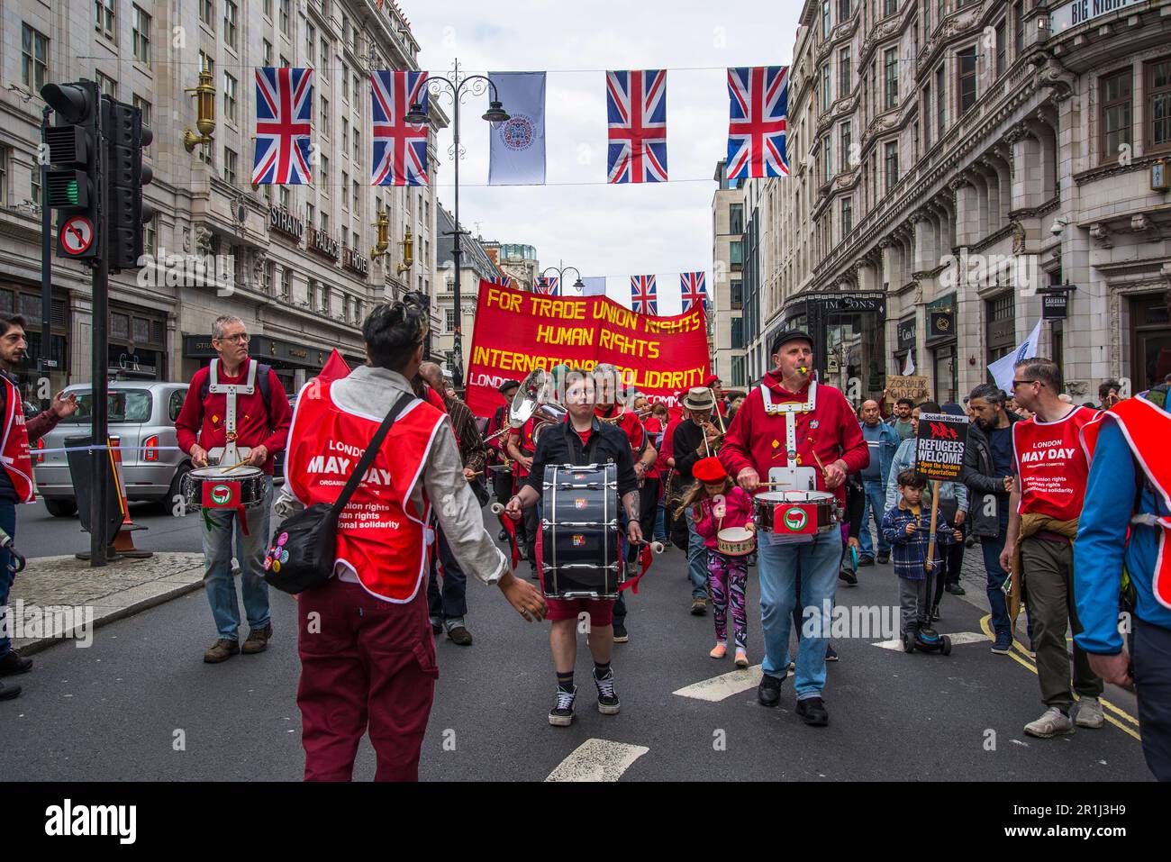 May Day International Workers' Day rally, London, England, UK, 01/05 ...