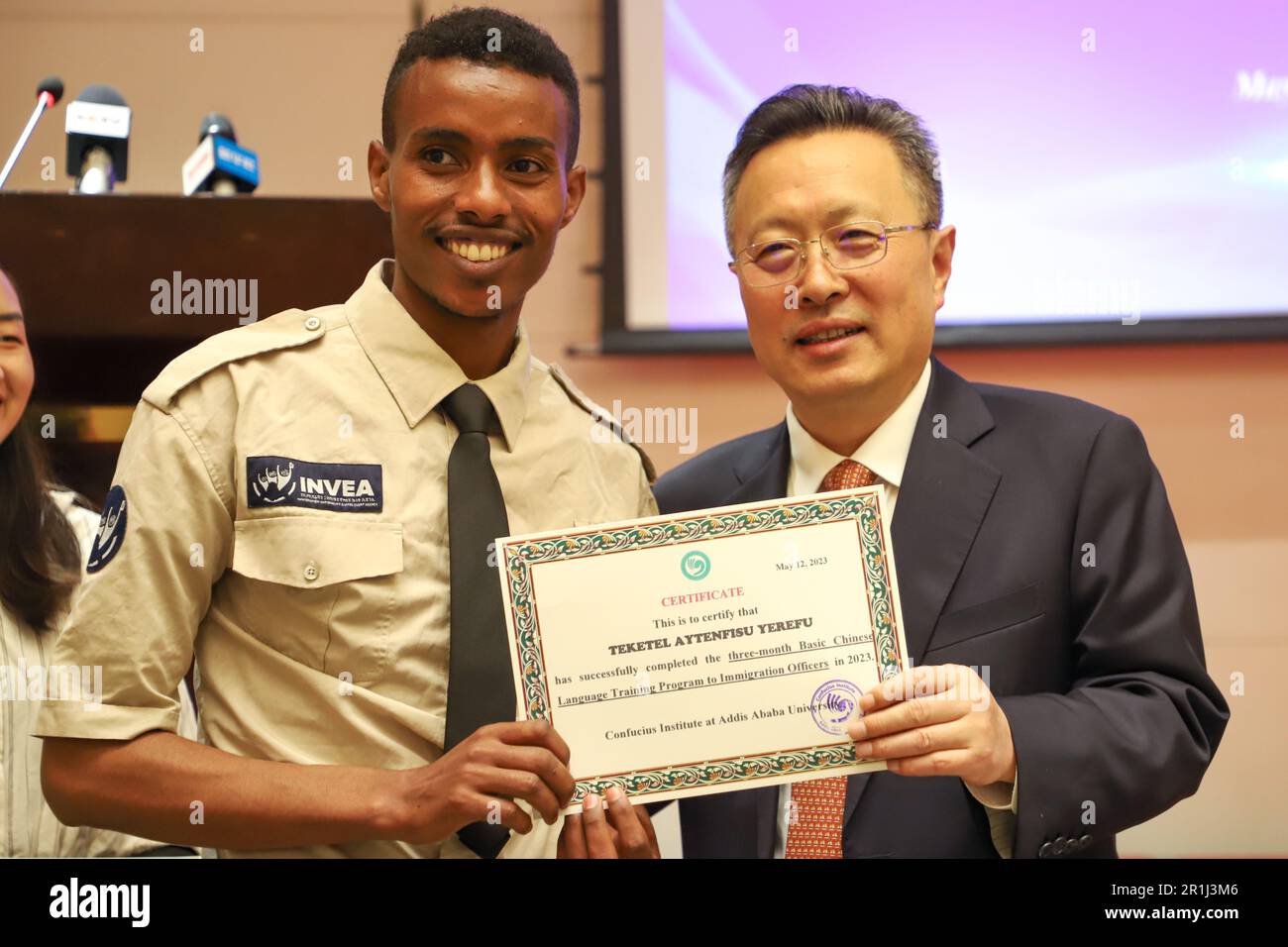 (230514) -- ADDIS ABABA, May 14, 2023 (Xinhua) -- Chinese Ambassador to ...