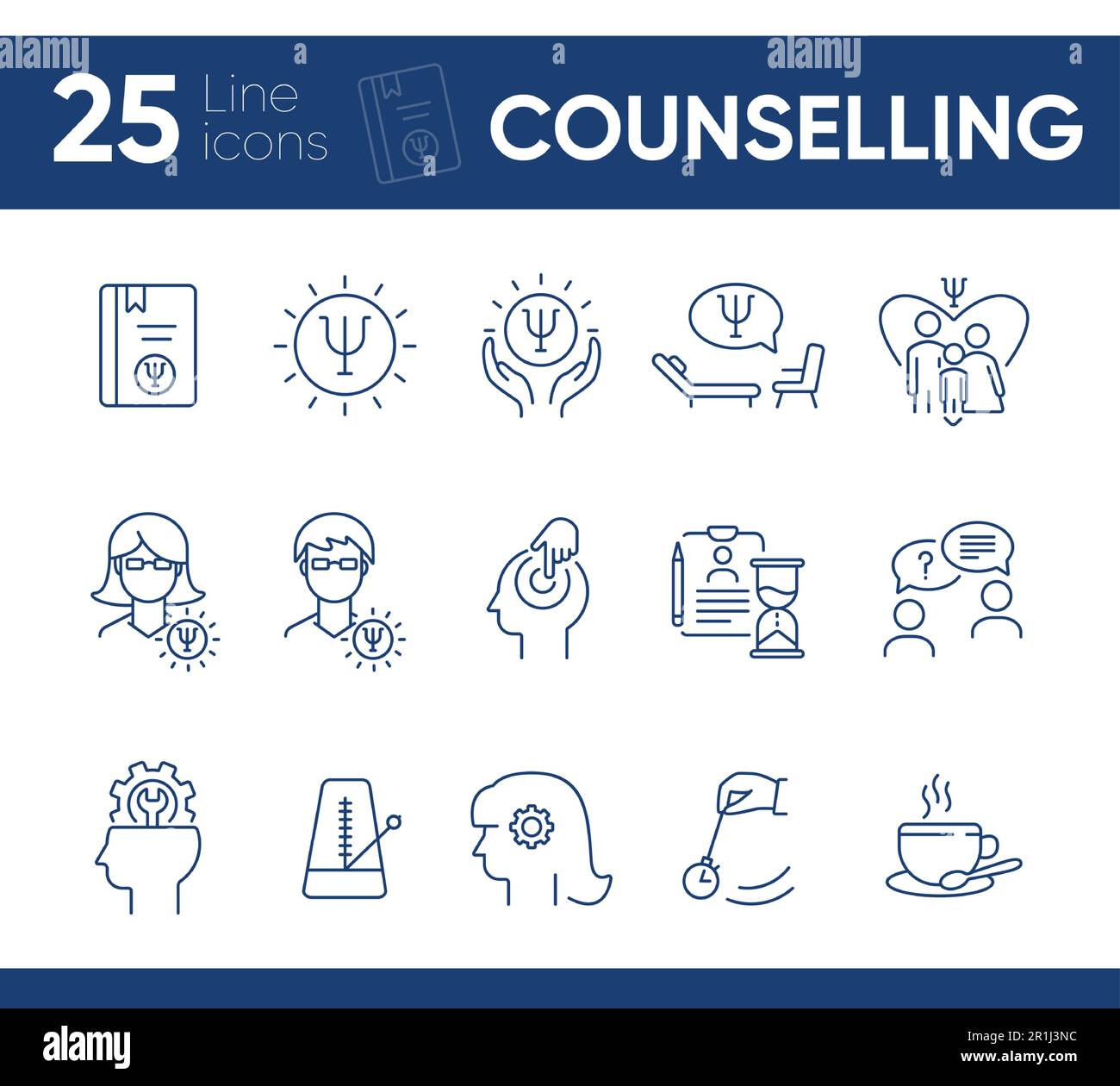 Counselling sign Stock Vector Images - Alamy