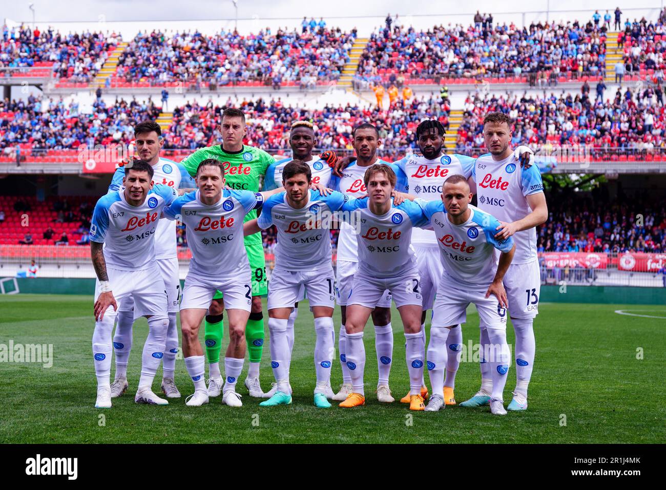 Ssc napoli line up hi-res stock photography and images - Alamy