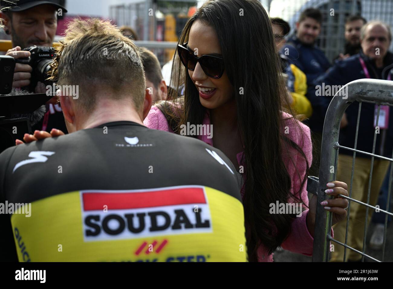 Wife of remco evenepoel hi-res stock photography and images - Alamy