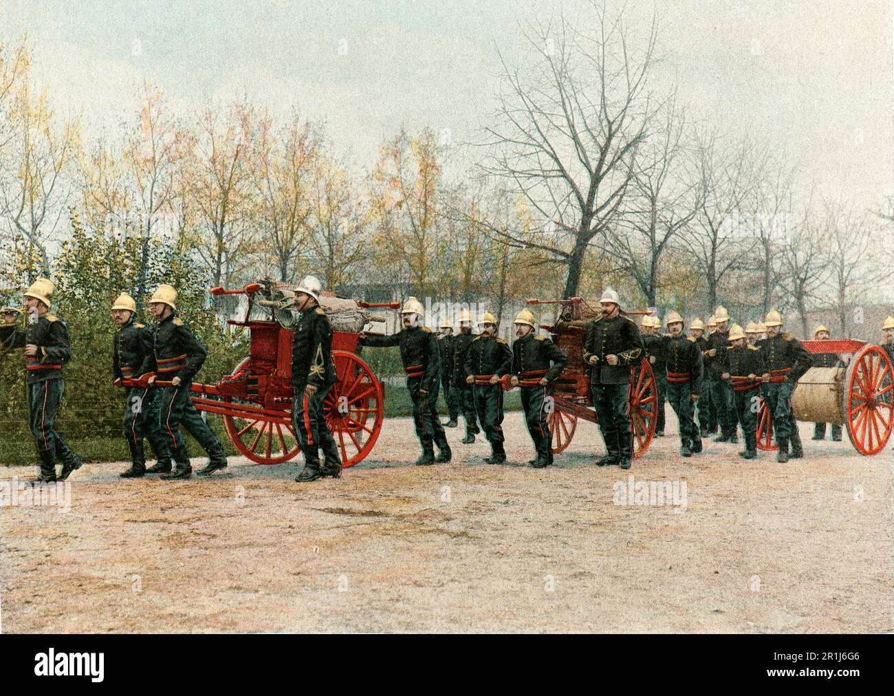 Images taken from the life of a soldier, a french military album that ...