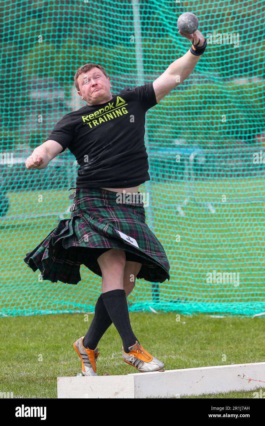 Gourock, UK. 14th May, 2023. The first Highland Games of the 2023 ...
