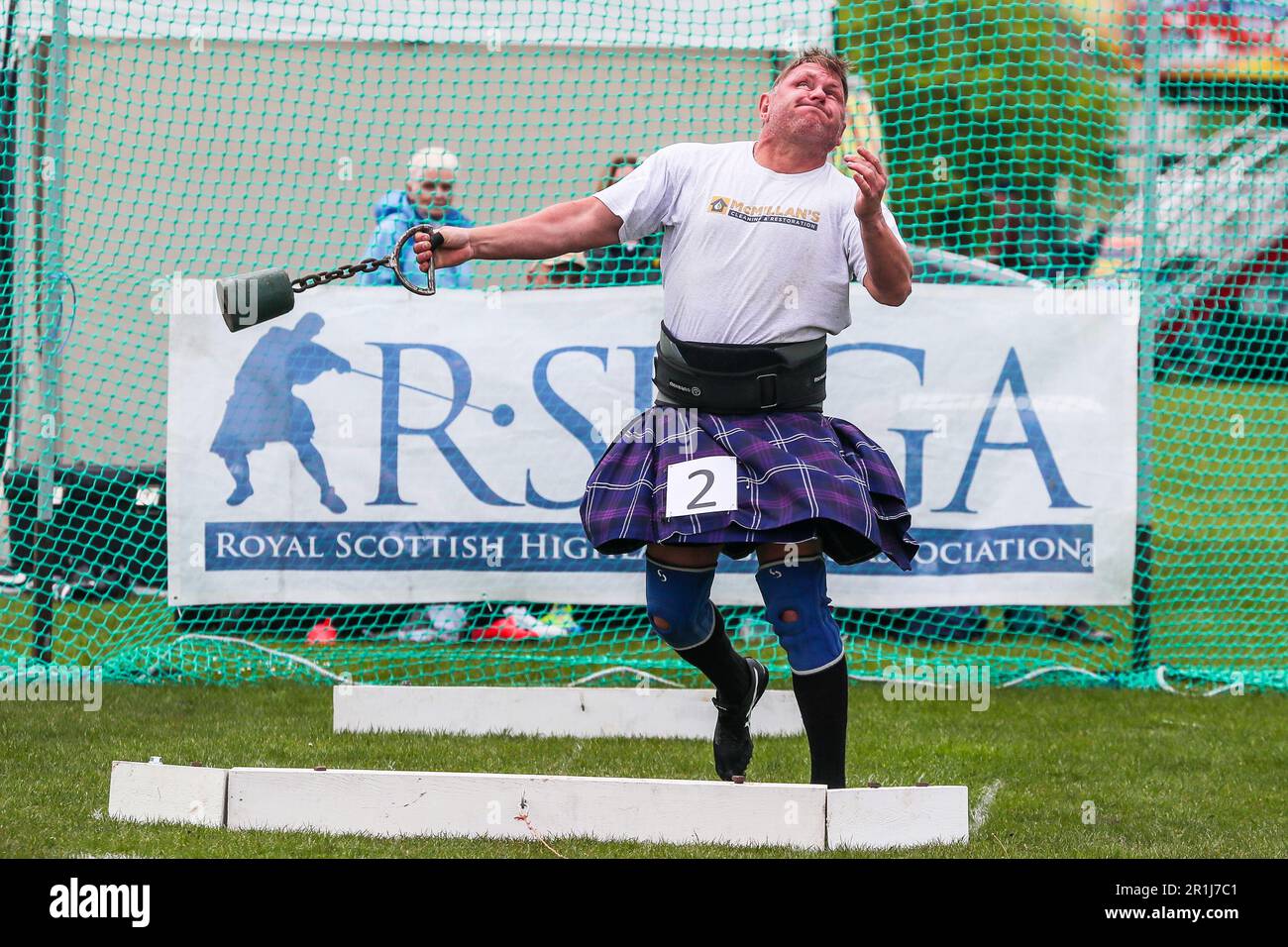 Gourock, UK. 14th May, 2023. The first Highland Games of the 2023 ...