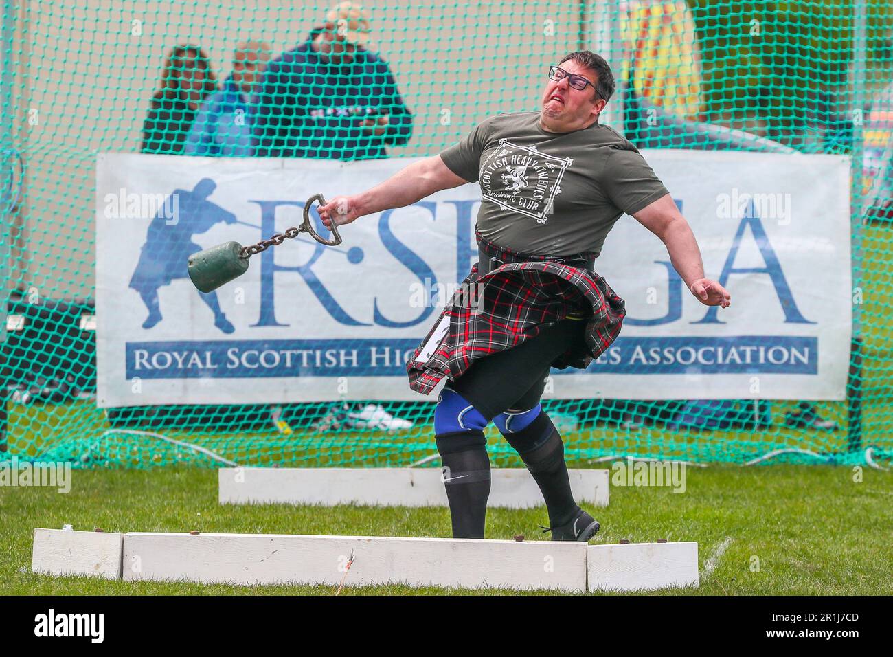 Gourock, UK. 14th May, 2023. The first Highland Games of the 2023 ...