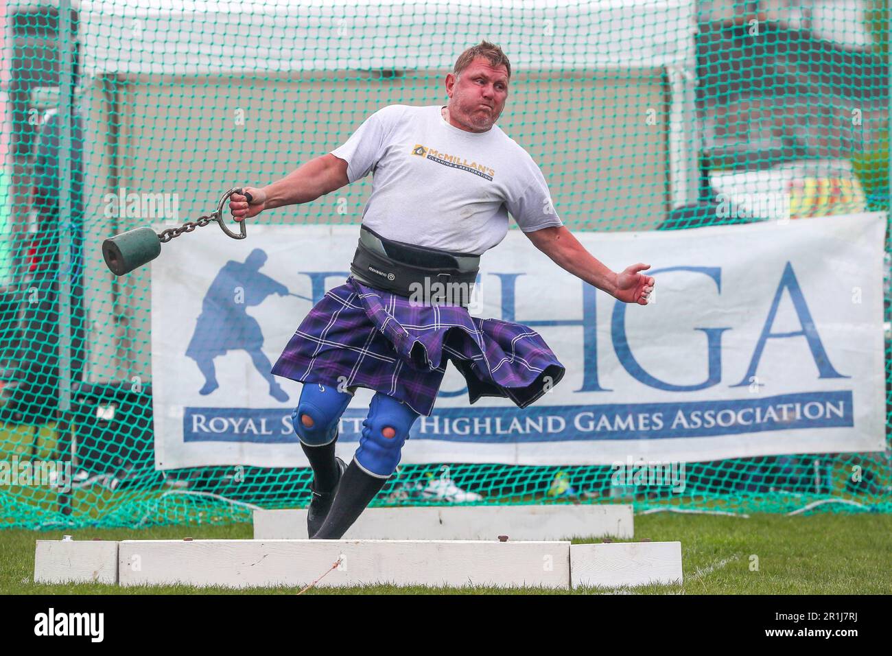 Gourock, UK. 14th May, 2023. The first Highland Games of the 2023 ...