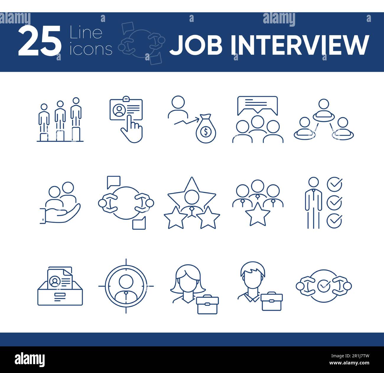 Salary survey Stock Vector Images - Alamy