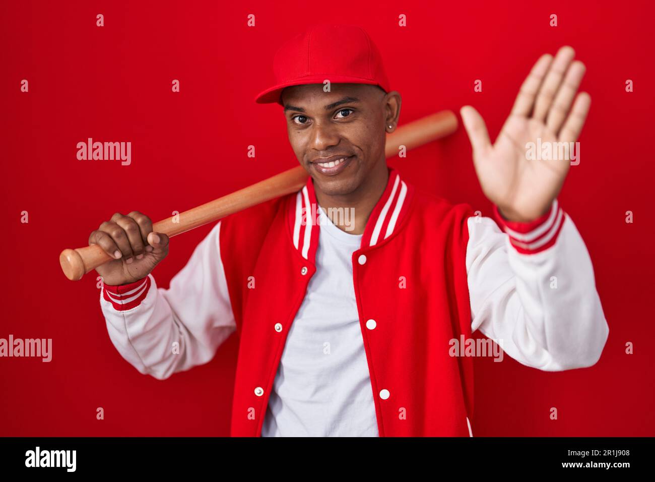 Bat waving hand hi-res stock photography and images - Alamy