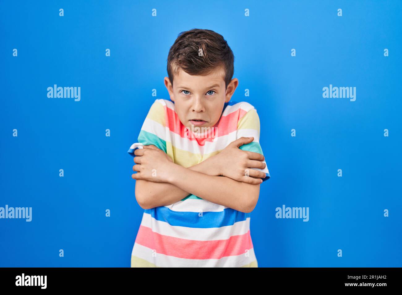 Kid shivering hi-res stock photography and images - Alamy