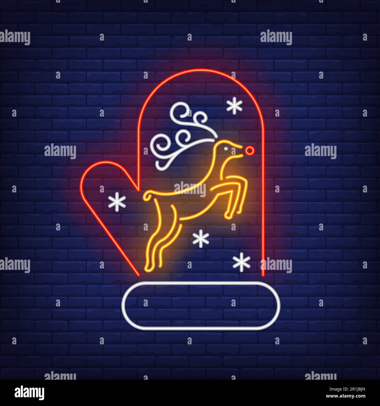 Luminous deer Stock Vector Images - Alamy