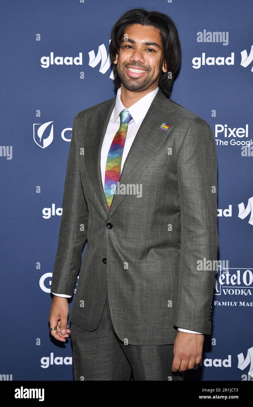 New York, USA. 13th May, 2023. Nathan Subramanian attends the 34th ...