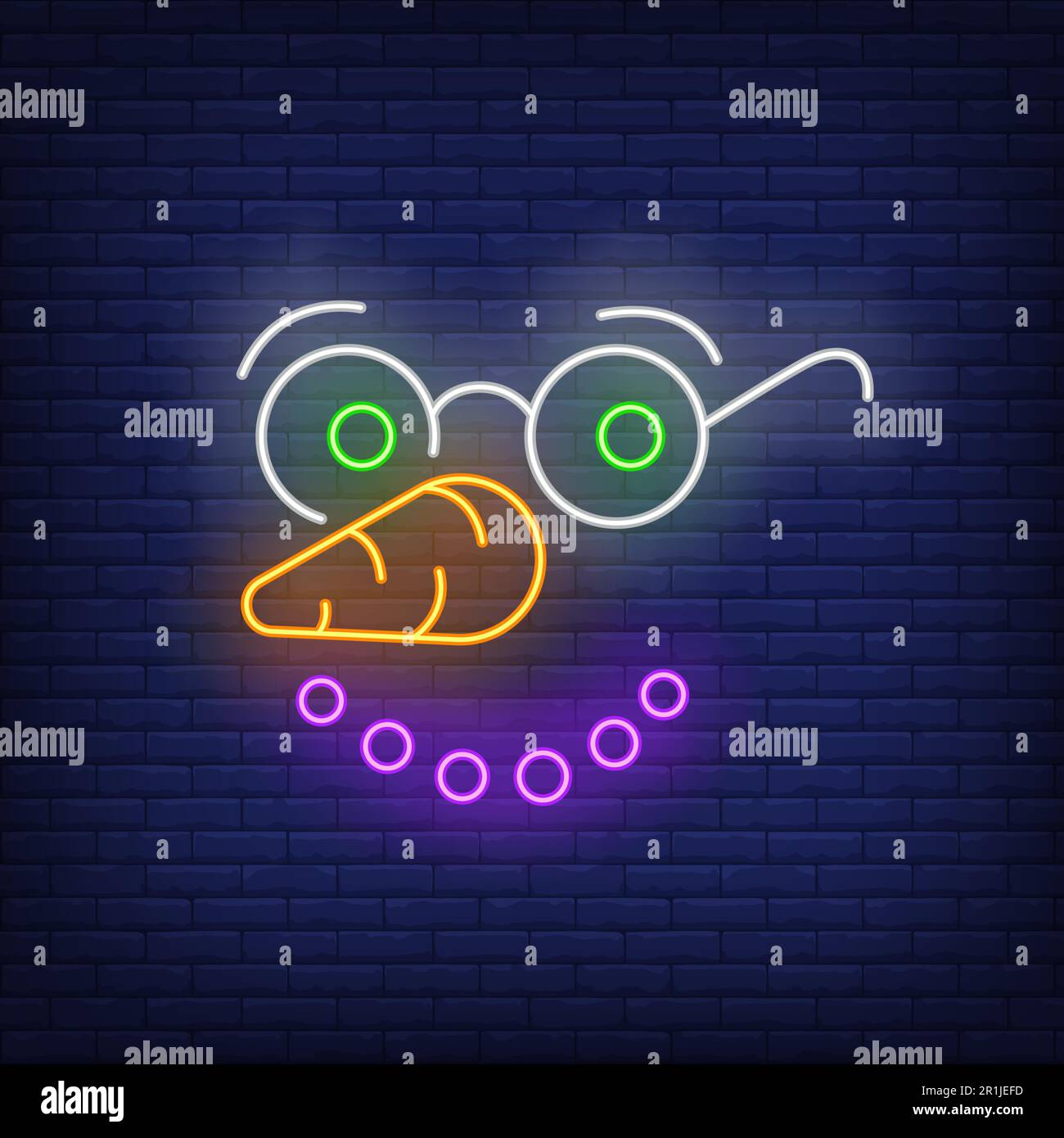 Christmas face festive glasses Stock Vector Images - Alamy