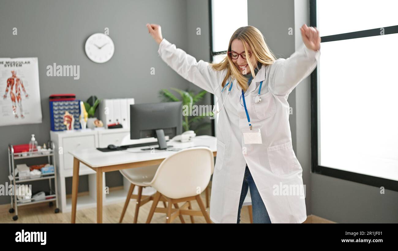 Beautiful young doctor woman dance hi-res stock photography and images ...