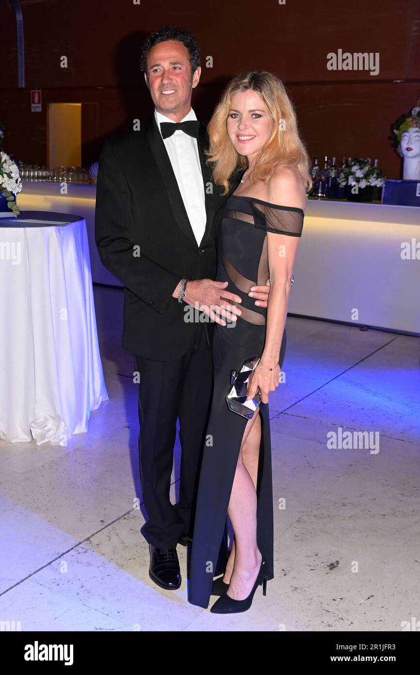 Rome, Italy. 13th May, 2023. Alessandro Viani (l) and Elisabetta ...