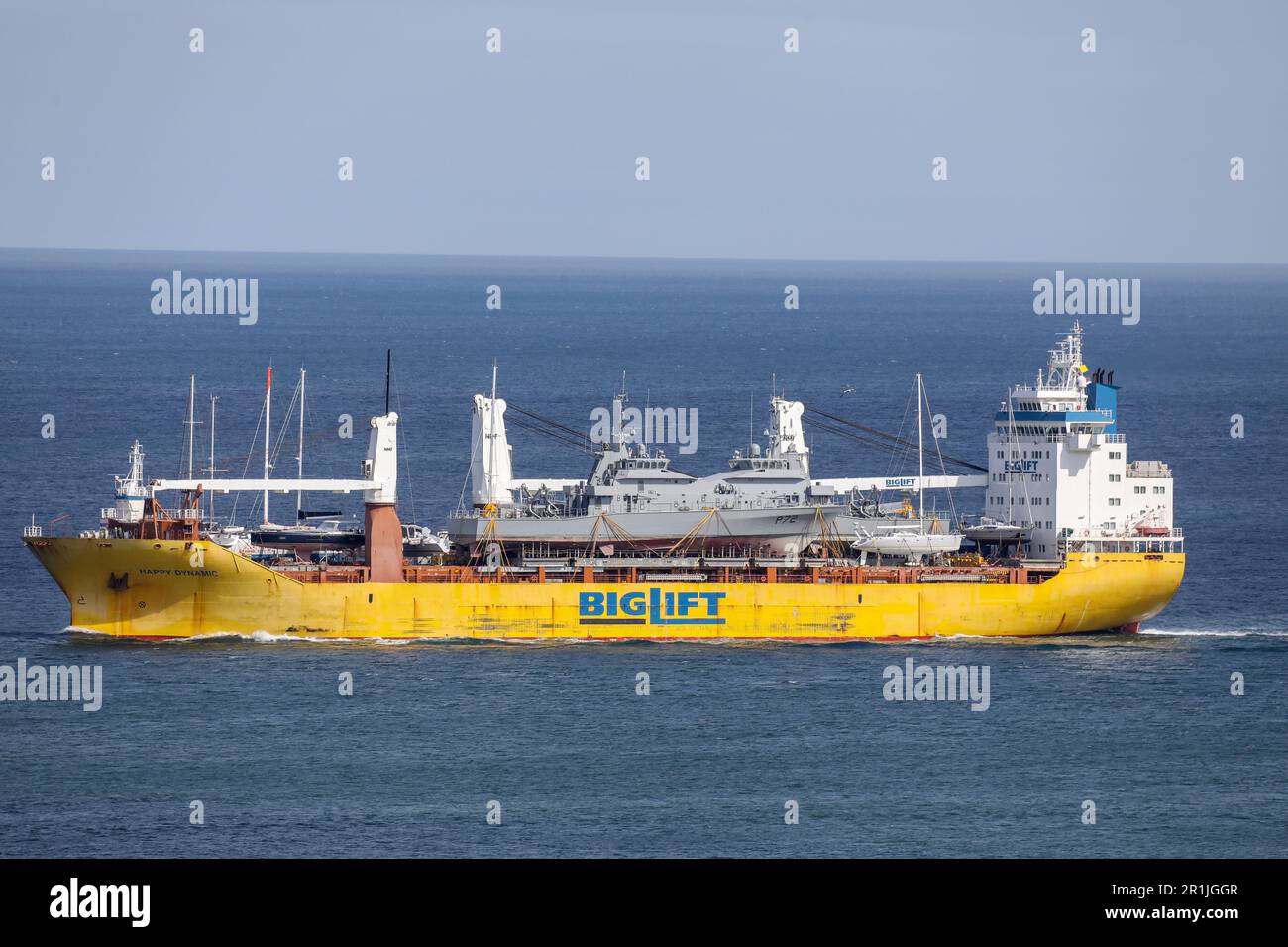Cork Harbour, Cork, Ireland. 14th May, 2023. Following a mammoth voyage ...