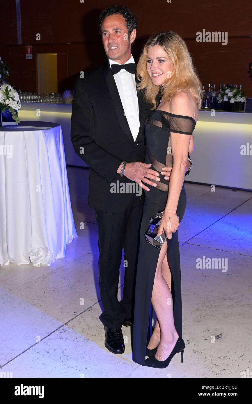 Rome, Italy. 13th May, 2023. Alessandro Viani (l) and Elisabetta ...