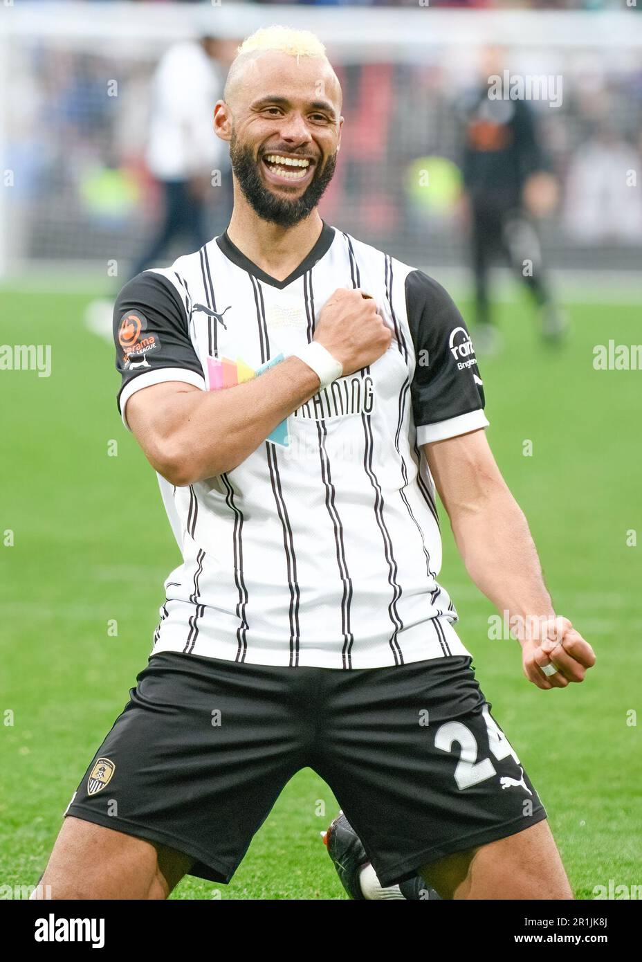 John bostock celebrates winning at wembley hi-res stock photography and ...