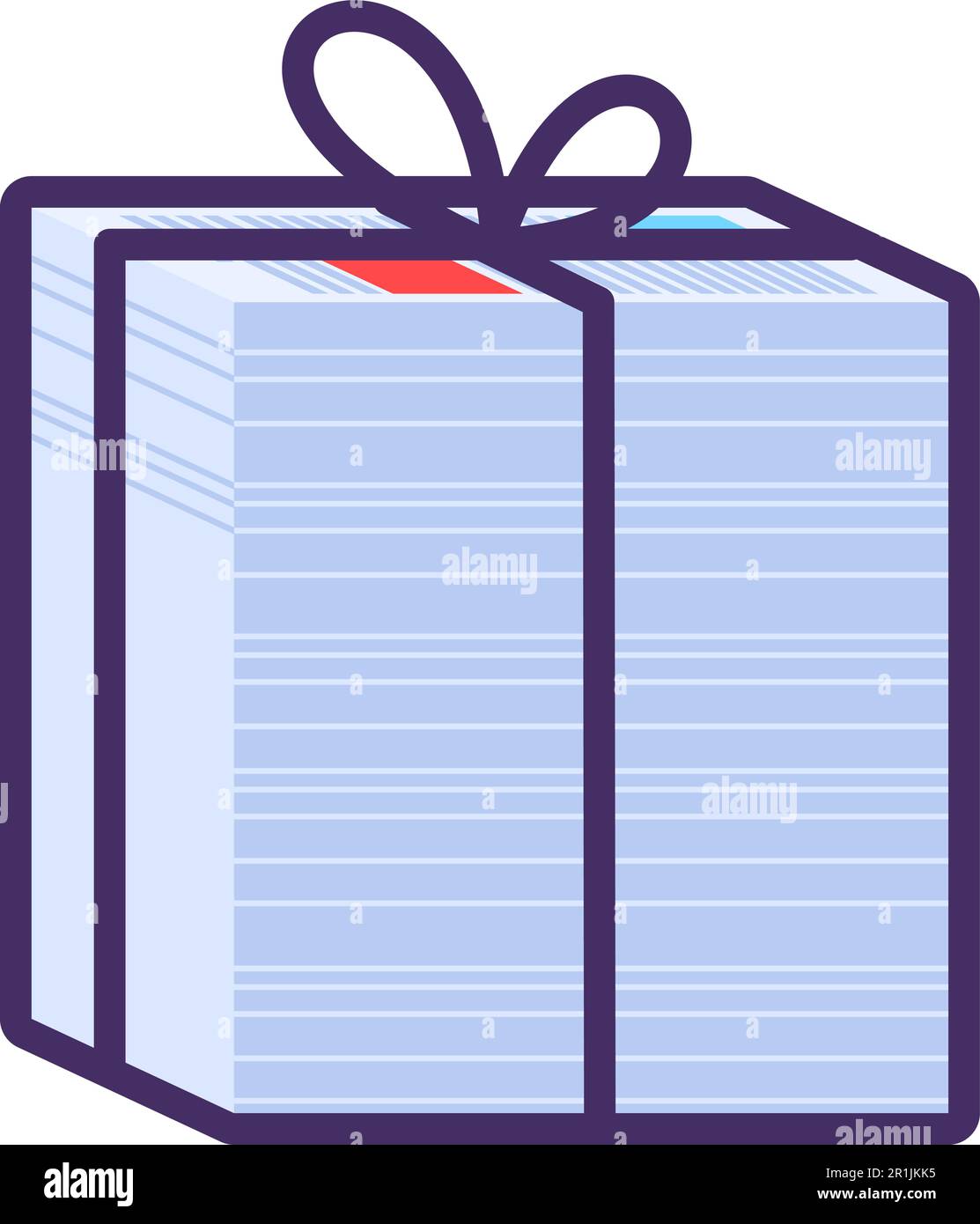 Cartoon Stack Of Newspapers