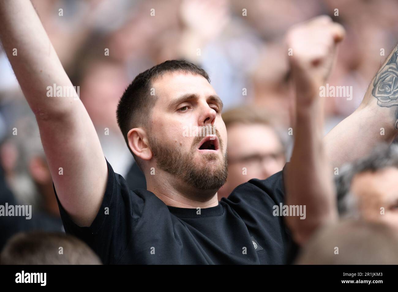 Wembley Stadium, London, UK. 13 May 2023 at 1530hrs. Notts County FC v ...