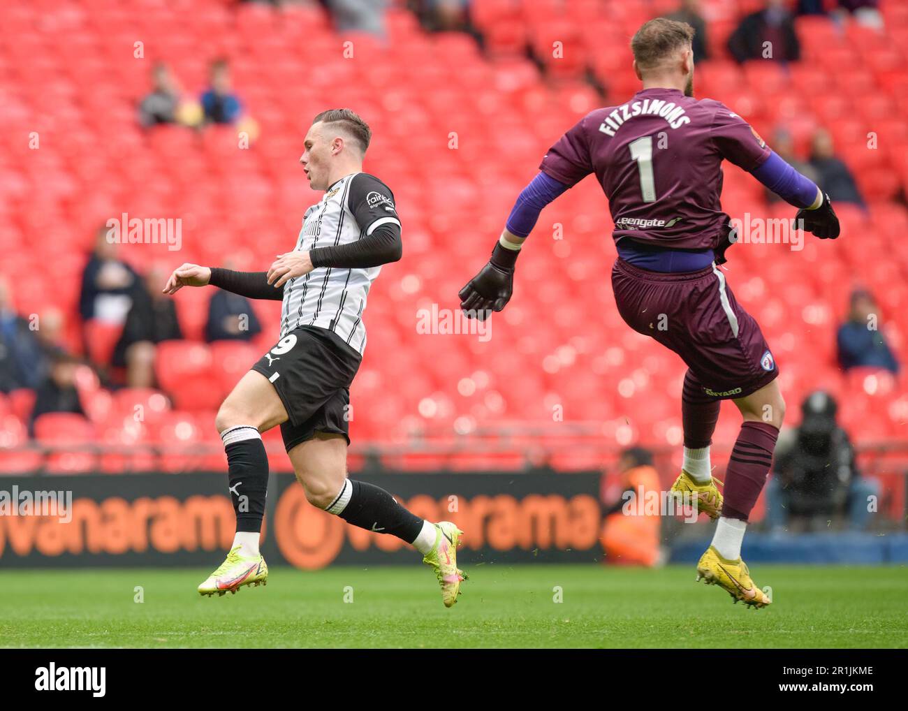 Wembley Stadium, London, UK. 13 May 2023 at 1530hrs. Notts County FC v ...