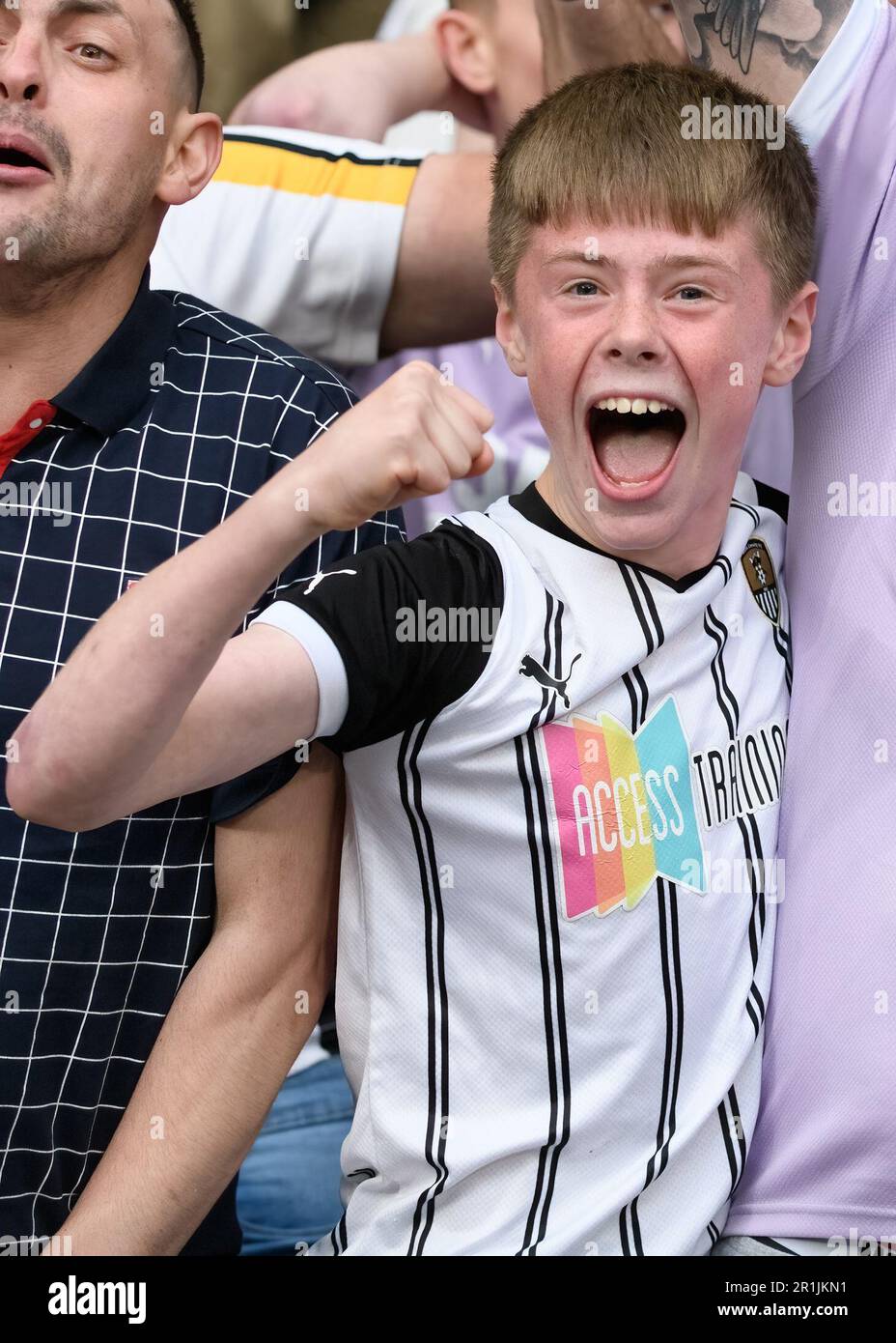 Wembley Stadium, London, UK. 13 May 2023 at 1530hrs. Notts County FC v ...