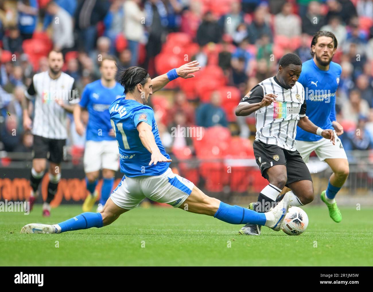 Wembley Stadium, London, UK. 13 May 2023 at 1530hrs. Notts County FC v ...